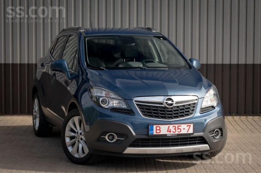 Zils Opel Mokka 2015 Talsi, ar dzinēja tilpumu 1.60 L un nobraukumu 132 tūkst. km par 7890 €, foto 1 vietnē AUTOMOTO.COM.LV