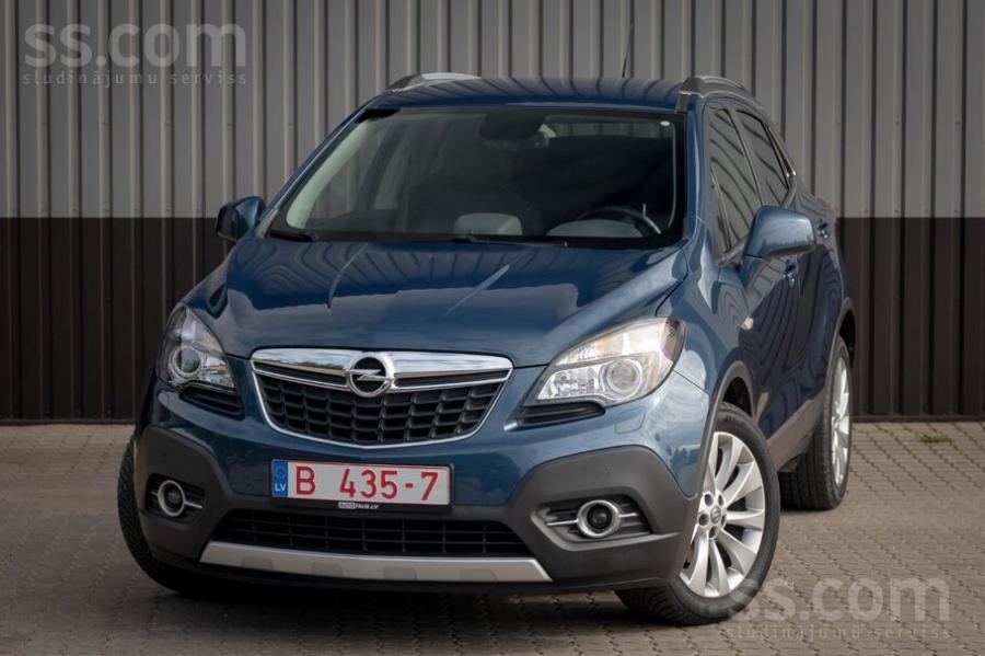 Zils Opel Mokka 2015 Talsi, ar dzinēja tilpumu 1.60 L un nobraukumu 132 tūkst. km par 7890 €, foto 4 vietnē AUTOMOTO.COM.LV
