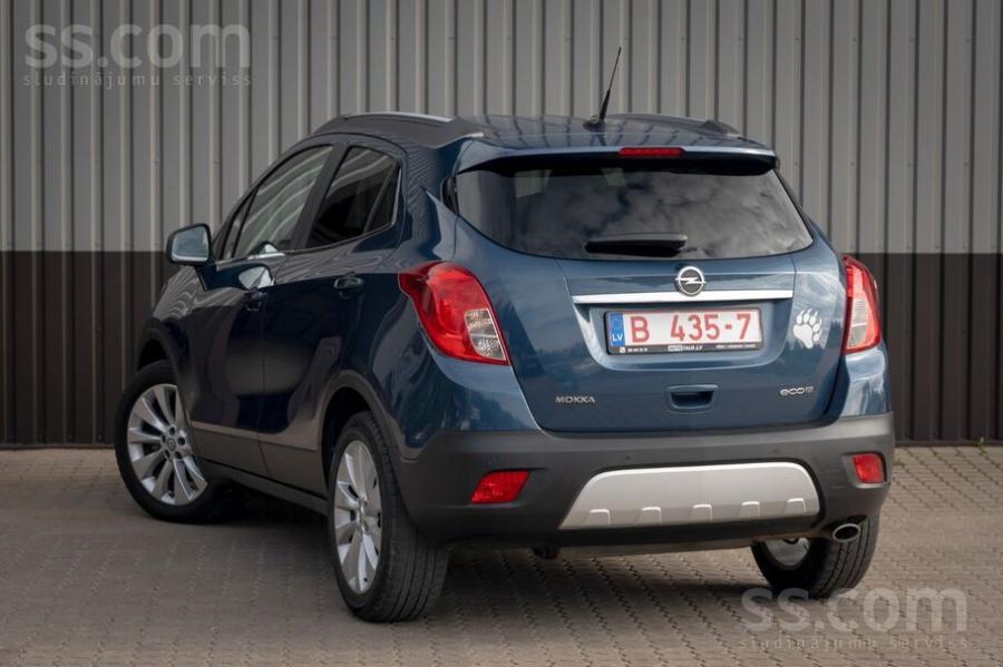 Zils Opel Mokka 2015 Talsi, ar dzinēja tilpumu 1.60 L un nobraukumu 132 tūkst. km par 7890 €, foto 5 vietnē AUTOMOTO.COM.LV
