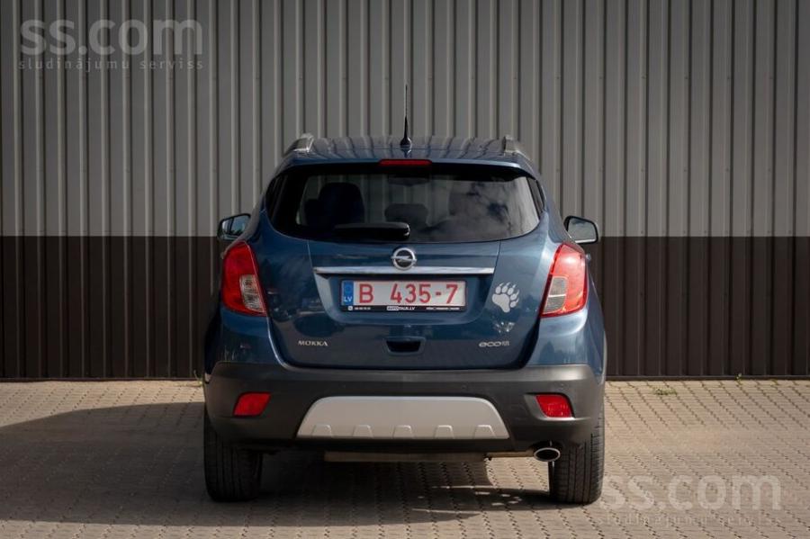Zils Opel Mokka 2015 Talsi, ar dzinēja tilpumu 1.60 L un nobraukumu 132 tūkst. km par 7890 €, foto 6 vietnē AUTOMOTO.COM.LV