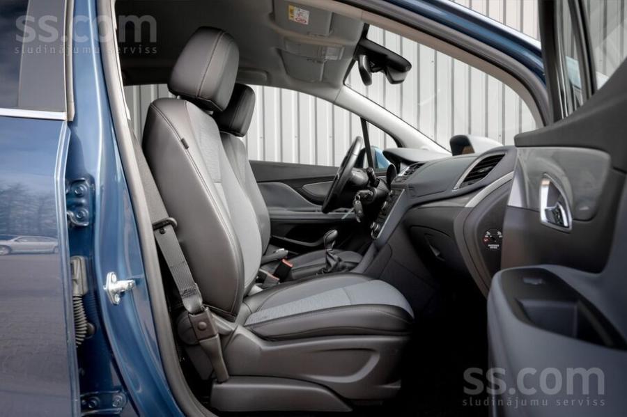 Zils Opel Mokka 2015 Talsi, ar dzinēja tilpumu 1.60 L un nobraukumu 132 tūkst. km par 7890 €, foto 13 vietnē AUTOMOTO.COM.LV