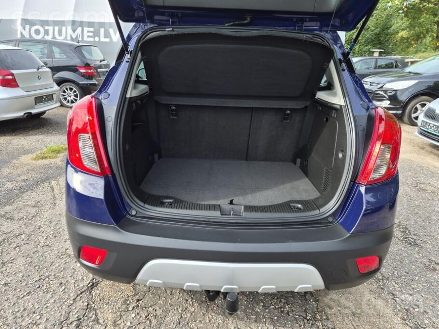 Zils Opel Mokka 2015 Cēsis, ar dzinēja tilpumu 1.60 L un nobraukumu 122 tūkst. km par 7200 €, foto 14 vietnē AUTOMOTO.COM.LV