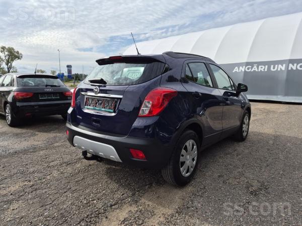 Zils Opel Mokka 2015 Cēsis, ar dzinēja tilpumu 1.60 L un nobraukumu 122 tūkst. km par 7200 €, foto 4 vietnē AUTOMOTO.COM.LV