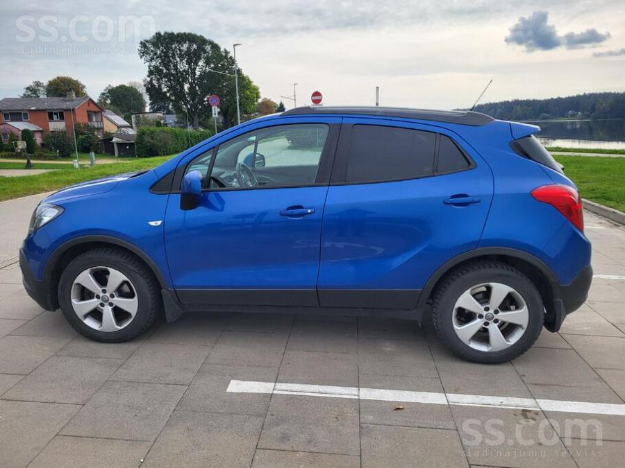 Zils Opel Mokka 2015 Ogre, ar dzinēja tilpumu 1.40 L un nobraukumu 140 tūkst. km par 8800 €, foto 5 vietnē AUTOMOTO.COM.LV