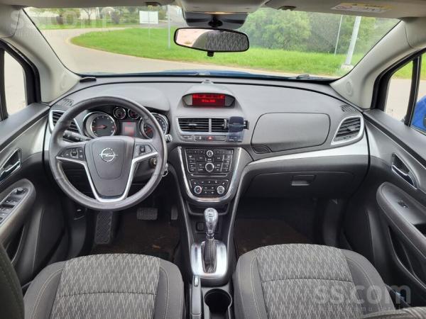 Blue Opel Mokka 2015 in Ogre, with an engine capacity of 1.40 L and mileage of 140 thousand km for 8800 €, photo 10 on AUTOMOTO.COM.LV