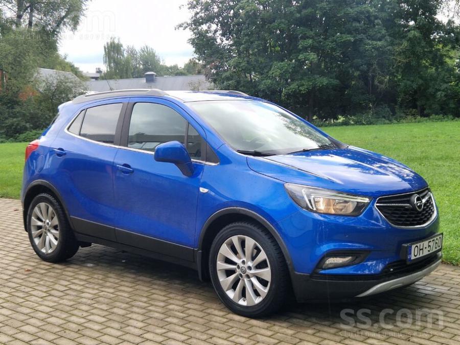 Blue Opel Mokka 2016 in Riga, with an engine capacity of 1.40 L and mileage of 0 thousand km for 8600 €, photo 3 on AUTOMOTO.COM.LV
