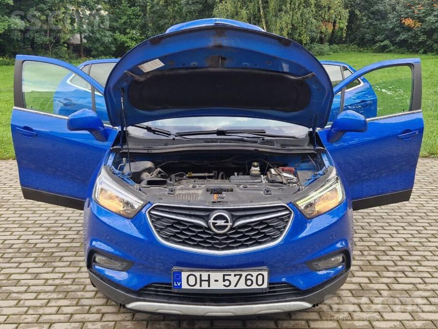 Blue Opel Mokka 2016 in Riga, with an engine capacity of 1.40 L and mileage of 0 thousand km for 8600 €, photo 10 on AUTOMOTO.COM.LV