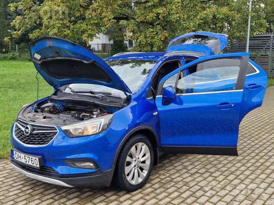 Blue Opel Mokka 2016 in Riga, with an engine capacity of 1.40 L and mileage of 0 thousand km for 8600 €, photo 12 on AUTOMOTO.COM.LV