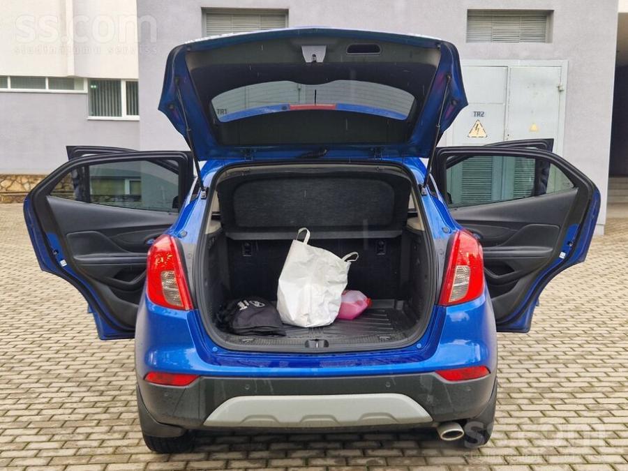 Blue Opel Mokka 2016 in Riga, with an engine capacity of 1.40 L and mileage of 0 thousand km for 8600 €, photo 13 on AUTOMOTO.COM.LV