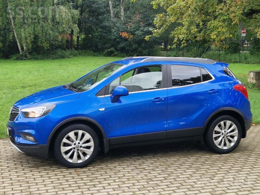 Blue Opel Mokka 2016 in Riga, with an engine capacity of 1.40 L and mileage of 0 thousand km for 8600 €, photo 28 on AUTOMOTO.COM.LV