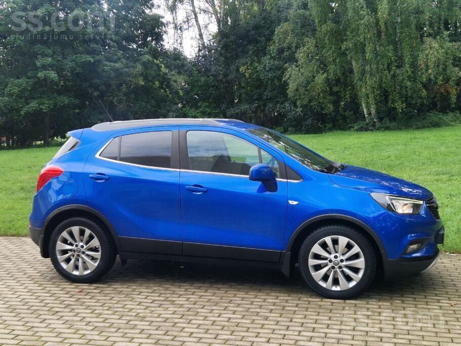 Blue Opel Mokka 2016 in Riga, with an engine capacity of 1.40 L and mileage of 0 thousand km for 8600 €, photo 29 on AUTOMOTO.COM.LV