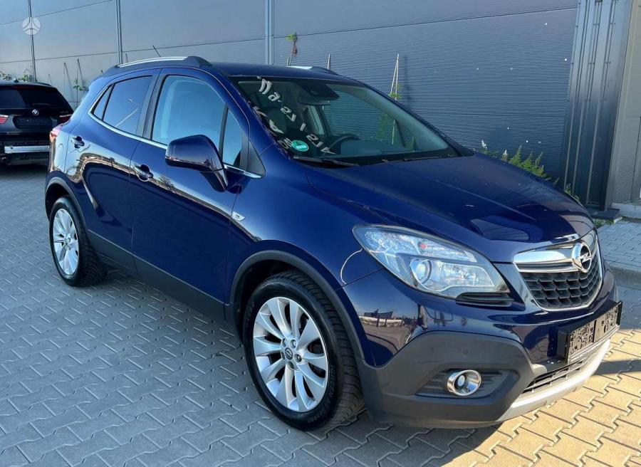 Zils Opel Mokka 2016 Viļņa, ar dzinēja tilpumu 1.60 L un nobraukumu 200 tūkst. km par 7500 €, foto 1 vietnē AUTOMOTO.COM.LV