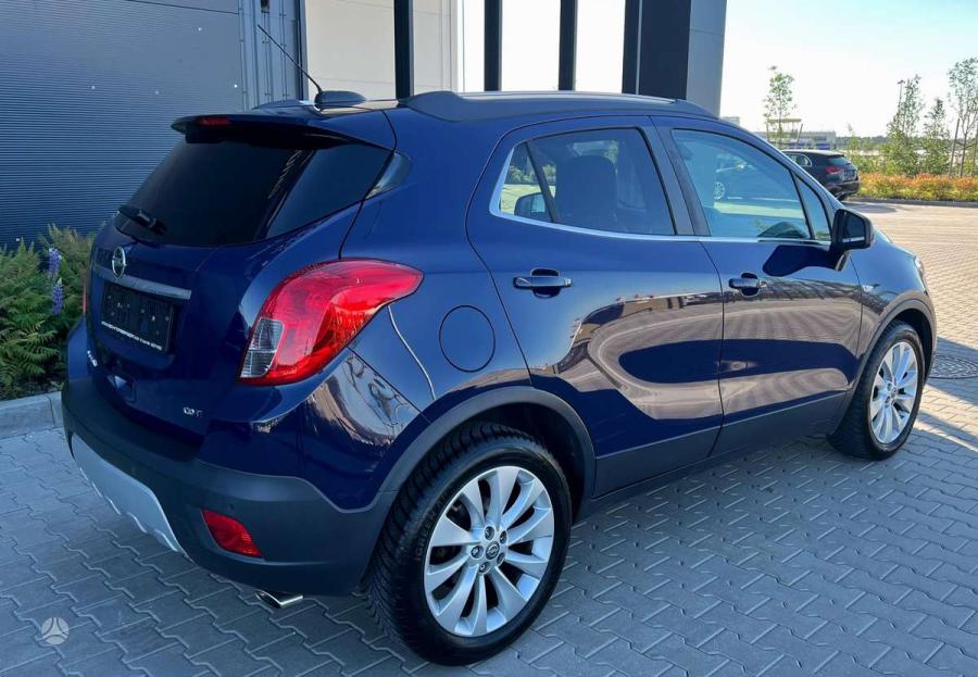 Zils Opel Mokka 2016 Viļņa, ar dzinēja tilpumu 1.60 L un nobraukumu 200 tūkst. km par 7500 €, foto 4 vietnē AUTOMOTO.COM.LV