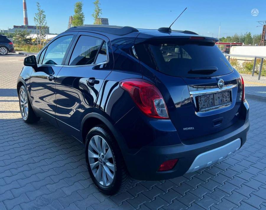 Zils Opel Mokka 2016 Viļņa, ar dzinēja tilpumu 1.60 L un nobraukumu 200 tūkst. km par 7500 €, foto 5 vietnē AUTOMOTO.COM.LV