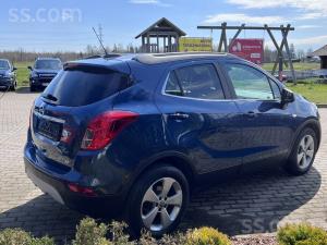 Blue Opel Mokka 2017 in Talsi, with an engine capacity of 1.60 L and mileage of 210 thousand km for 13960 €, photo 6 on AUTOMOTO.COM.LV