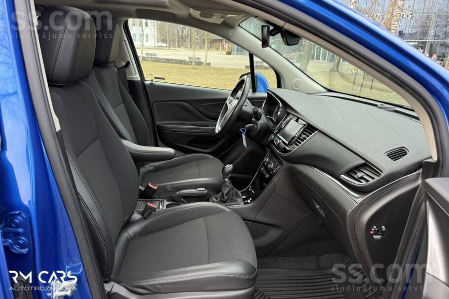Zils Opel Mokka 2017 Jelgava, ar dzinēja tilpumu 1.60 L un nobraukumu 209 tūkst. km par 8950 €, foto 12 vietnē AUTOMOTO.COM.LV