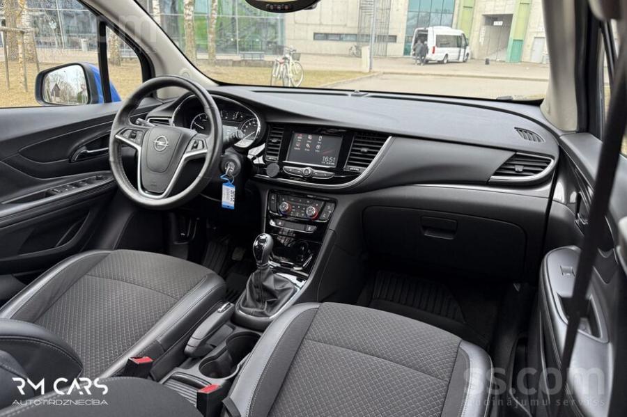 Zils Opel Mokka 2017 Jelgava, ar dzinēja tilpumu 1.60 L un nobraukumu 209 tūkst. km par 8950 €, foto 16 vietnē AUTOMOTO.COM.LV