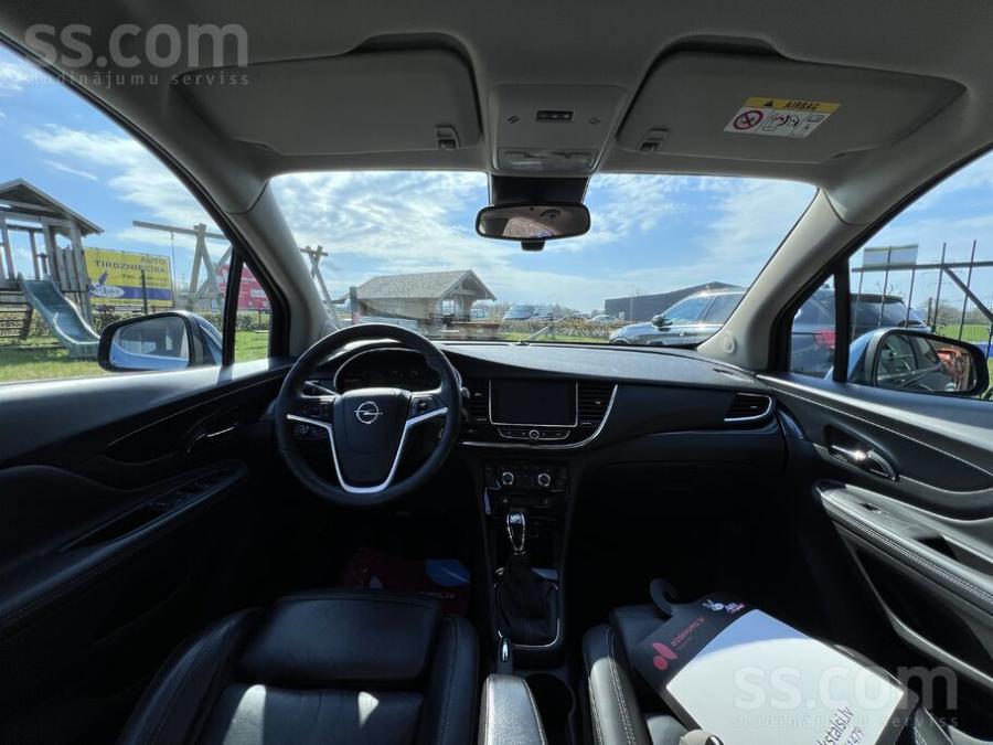 Blue Opel Mokka 2017 in Talsi, with an engine capacity of 1.60 L and mileage of 210 thousand km for 12960 €, photo 13 on AUTOMOTO.COM.LV