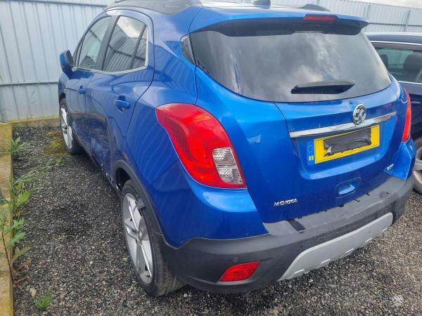 Blue Opel Mokka 2017 in Alytus, with an engine capacity of 1.60 L and mileage of 67 thousand km for 3100 €, photo 4 on AUTOMOTO.COM.LV