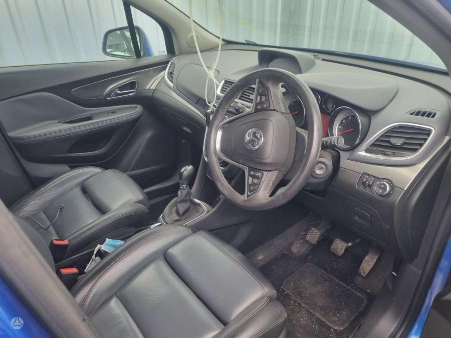 Синий Опель Mokka 2017 в Алитус, объемом двигателя 1.60 л и пробегом 67 тыс. км за 3100 €, фото 7 на AUTOMOTO.COM.LV