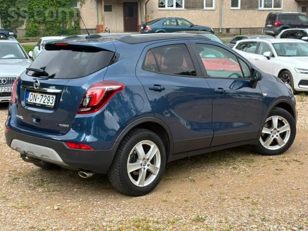 Blue Opel Mokka 2017 in Kuldiga, with an engine capacity of 1.40 L and mileage of 206 thousand km for 8990 €, photo 4 on AUTOMOTO.COM.LV