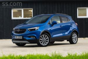 Zils Opel Mokka 2017 Jelgava, ar dzinēja tilpumu 1.60 L un nobraukumu 210 tūkst. km par 9900 €, foto  vietnē AUTOMOTO.COM.LV
