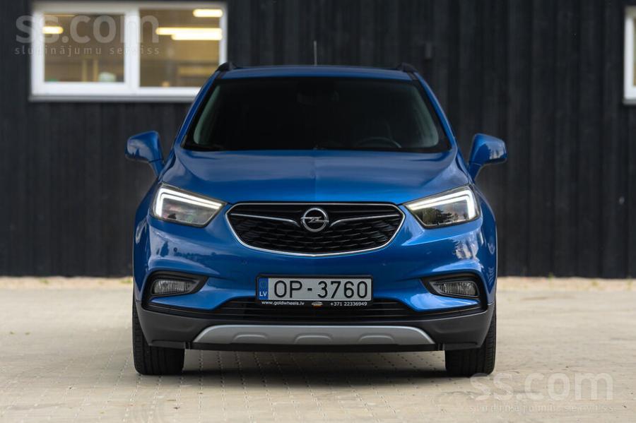 Zils Opel Mokka 2017 Jelgava, ar dzinēja tilpumu 1.60 L un nobraukumu 210 tūkst. km par 9900 €, foto 3 vietnē AUTOMOTO.COM.LV