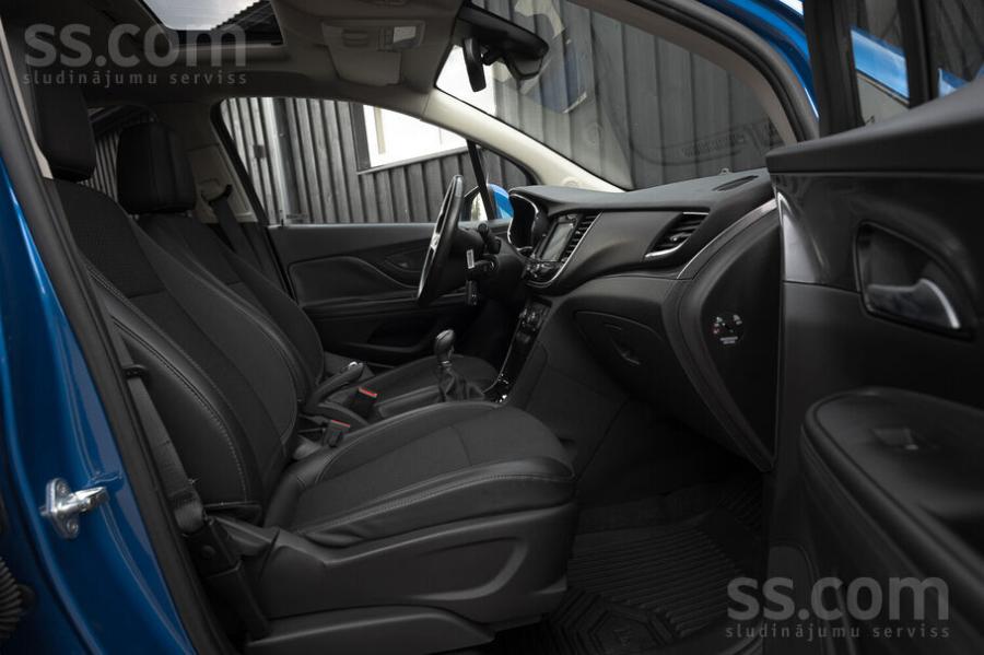 Zils Opel Mokka 2017 Jelgava, ar dzinēja tilpumu 1.60 L un nobraukumu 210 tūkst. km par 9900 €, foto 8 vietnē AUTOMOTO.COM.LV