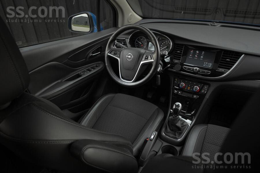 Zils Opel Mokka 2017 Jelgava, ar dzinēja tilpumu 1.60 L un nobraukumu 210 tūkst. km par 9900 €, foto 11 vietnē AUTOMOTO.COM.LV