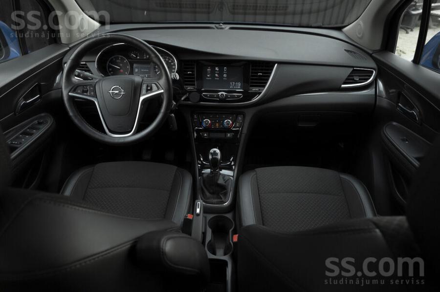 Zils Opel Mokka 2017 Jelgava, ar dzinēja tilpumu 1.60 L un nobraukumu 210 tūkst. km par 9900 €, foto 12 vietnē AUTOMOTO.COM.LV