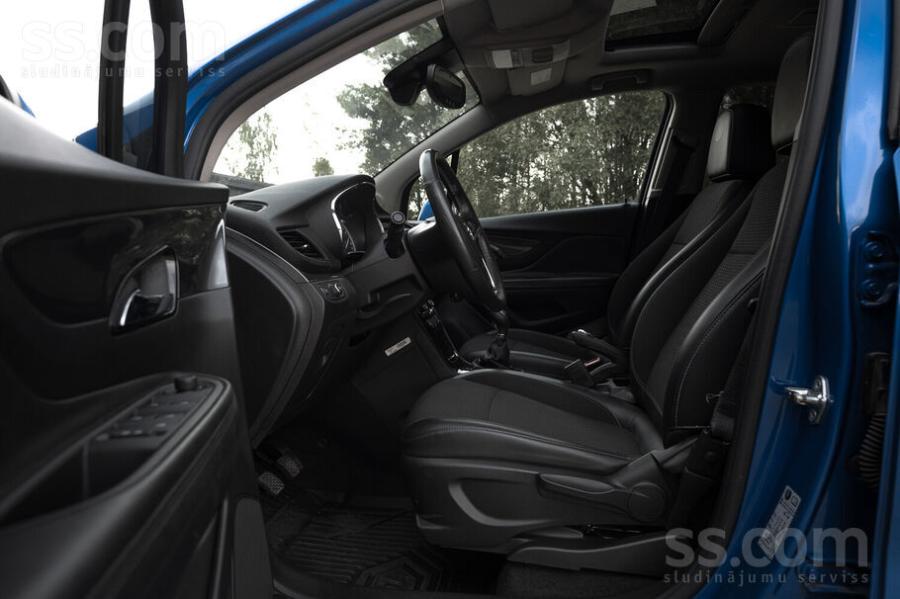Zils Opel Mokka 2017 Jelgava, ar dzinēja tilpumu 1.60 L un nobraukumu 210 tūkst. km par 9900 €, foto 14 vietnē AUTOMOTO.COM.LV