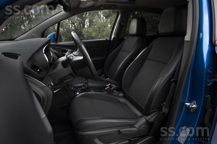 Zils Opel Mokka 2017 Jelgava, ar dzinēja tilpumu 1.60 L un nobraukumu 210 tūkst. km par 9900 €, foto 15 vietnē AUTOMOTO.COM.LV
