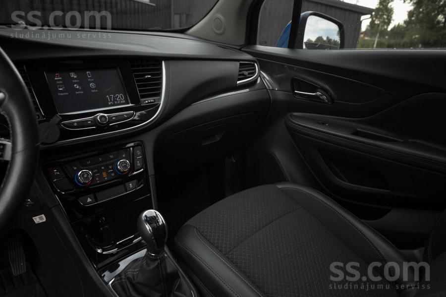 Zils Opel Mokka 2017 Jelgava, ar dzinēja tilpumu 1.60 L un nobraukumu 210 tūkst. km par 9900 €, foto 16 vietnē AUTOMOTO.COM.LV