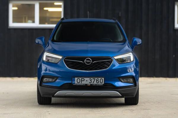 Zils Opel Mokka 2017 Jelgava, ar dzinēja tilpumu 1.60 L un nobraukumu 210 tūkst. km par 9900 €, foto 2 vietnē AUTOMOTO.COM.LV