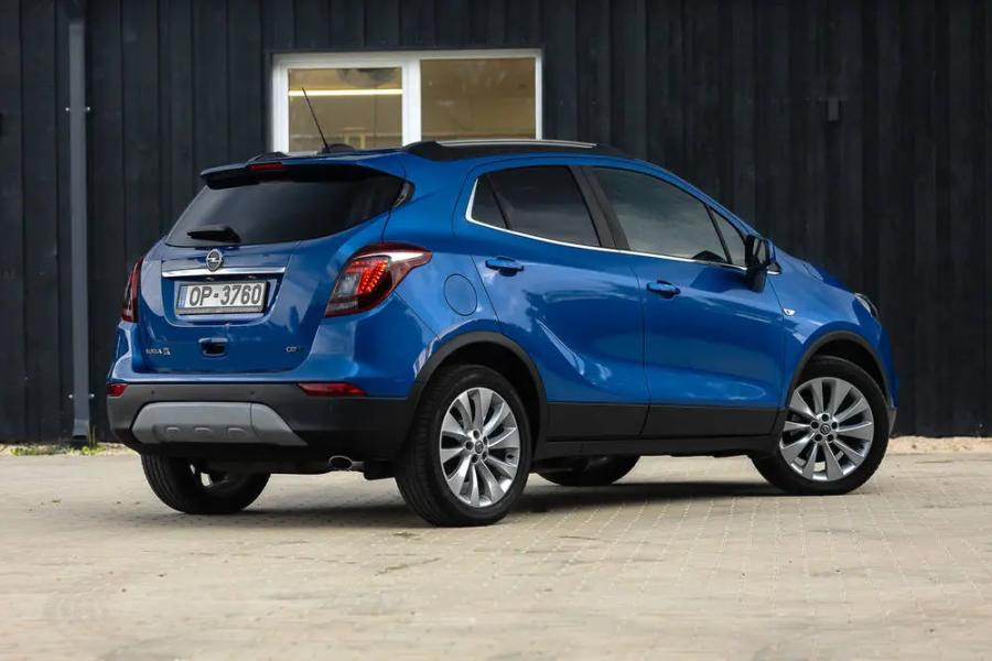 Zils Opel Mokka 2017 Jelgava, ar dzinēja tilpumu 1.60 L un nobraukumu 210 tūkst. km par 9900 €, foto 7 vietnē AUTOMOTO.COM.LV