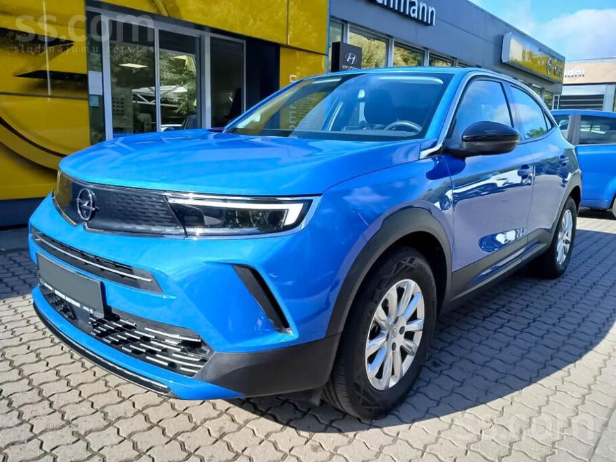 Zils Opel Mokka 2021 Rīga, ar dzinēja tilpumu 1.50 L un nobraukumu 115 tūkst. km par 15950 €, foto 1 vietnē AUTOMOTO.COM.LV