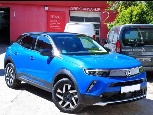 Zils Opel Mokka 2021 Rīga, ar dzinēja tilpumu 0.00 L un nobraukumu 12 tūkst. km par 20990 €, foto 2 vietnē AUTOMOTO.COM.LV