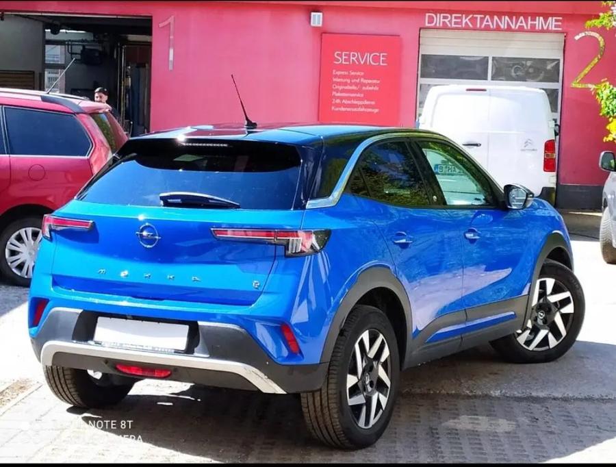 Blue Opel Mokka 2021 in Riga, with an engine capacity of 0.00 L and mileage of 12 thousand km for 20990 €, photo 5 on AUTOMOTO.COM.LV