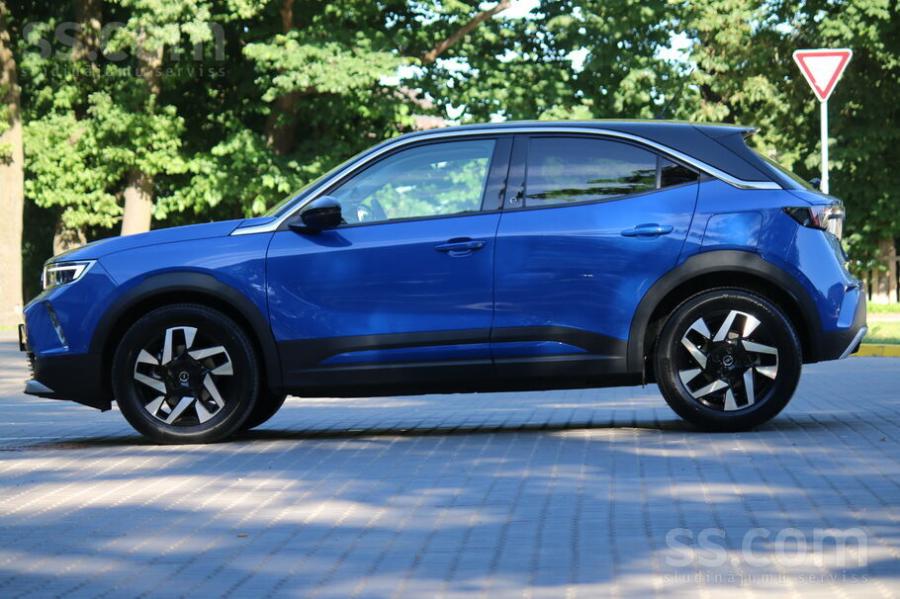 Blue Opel Mokka 2021 in Riga, with an engine capacity of 1.60 L and mileage of 12 thousand km for 21500 €, photo 6 on AUTOMOTO.COM.LV