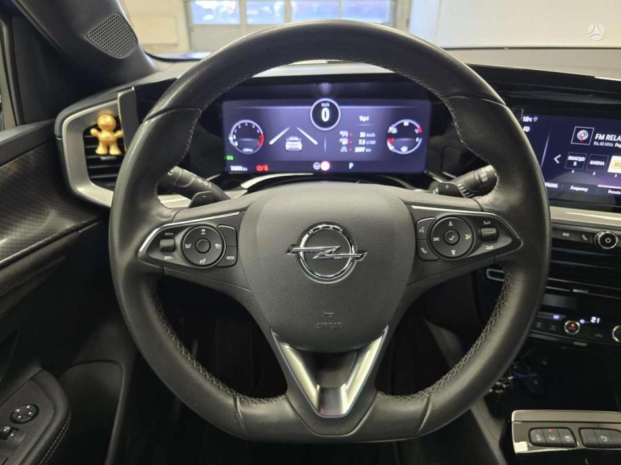 Blue Opel Mokka 2021 in Vilnius, with an engine capacity of 1.20 L and mileage of 75 thousand km for 15990 €, photo 14 on AUTOMOTO.COM.LV
