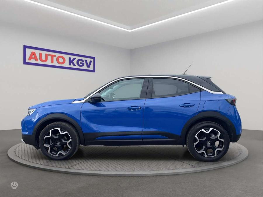 Blue Opel Mokka 2021 in Vilnius, with an engine capacity of 1.20 L and mileage of 85 thousand km for 15999 €, photo 3 on AUTOMOTO.COM.LV