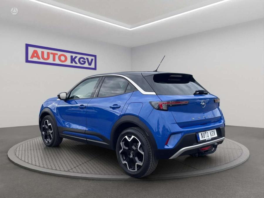 Blue Opel Mokka 2021 in Vilnius, with an engine capacity of 1.20 L and mileage of 85 thousand km for 15999 €, photo 4 on AUTOMOTO.COM.LV