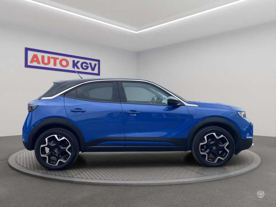 Blue Opel Mokka 2021 in Vilnius, with an engine capacity of 1.20 L and mileage of 85 thousand km for 15999 €, photo 7 on AUTOMOTO.COM.LV
