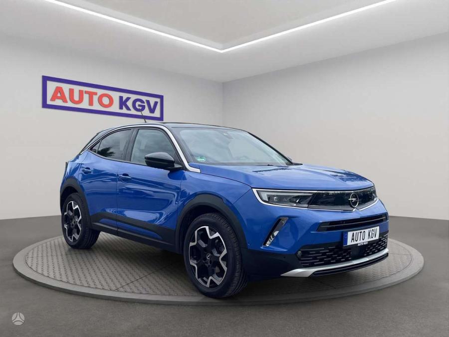 Blue Opel Mokka 2021 in Vilnius, with an engine capacity of 1.20 L and mileage of 85 thousand km for 15999 €, photo 8 on AUTOMOTO.COM.LV