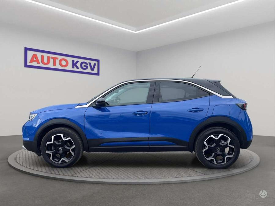 Blue Opel Mokka 2021 in Vilnius, with an engine capacity of 1.20 L and mileage of 85 thousand km for 15999 €, photo 3 on AUTOMOTO.COM.LV