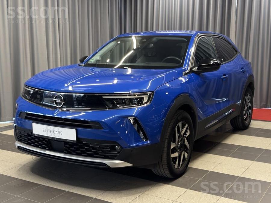 Zils Opel Mokka 2022 Rīga, ar dzinēja tilpumu 1.60 L un nobraukumu 39 tūkst. km par 18990 €, foto 1 vietnē AUTOMOTO.COM.LV