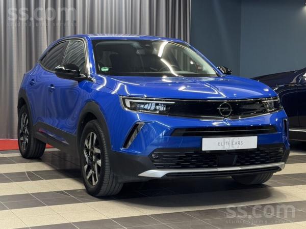 Blue Opel Mokka 2022 in Riga, with an engine capacity of 1.60 L and mileage of 39 thousand km for 18990 €, photo 3 on AUTOMOTO.COM.LV