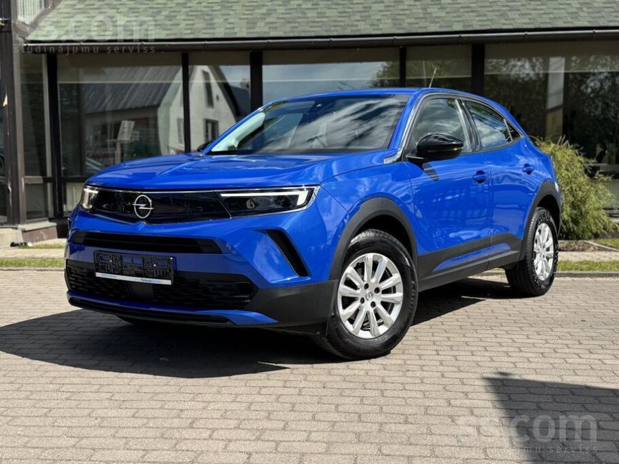 Zils Opel Mokka 2022 Tukums, ar dzinēja tilpumu 1.50 L un nobraukumu 139 tūkst. km par 12900 €, foto 1 vietnē AUTOMOTO.COM.LV