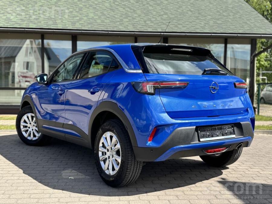 Zils Opel Mokka 2022 Tukums, ar dzinēja tilpumu 1.50 L un nobraukumu 139 tūkst. km par 12900 €, foto 3 vietnē AUTOMOTO.COM.LV