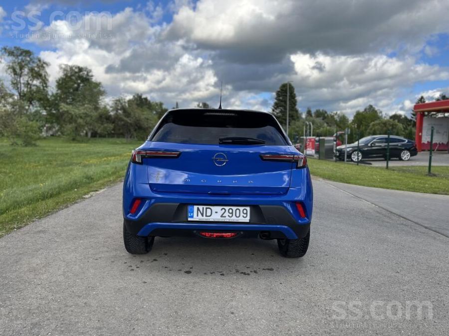 Синий Опель Mokka 2022 в Огре, объемом двигателя 1.20 л и пробегом 40 тыс. км за 13950 €, фото 5 на AUTOMOTO.COM.LV